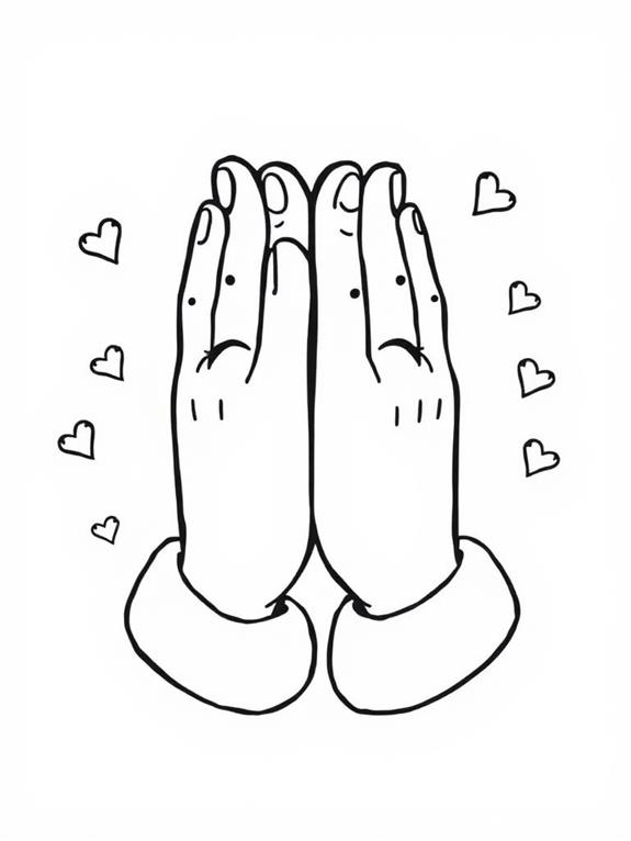 12 Praying Hands Coloring Pages - Free To Download & Printable ...