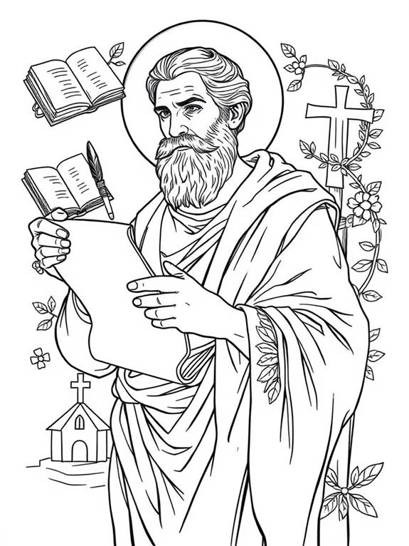 12 Apostle Paul Coloring Pages - Free To Download & Printable ...