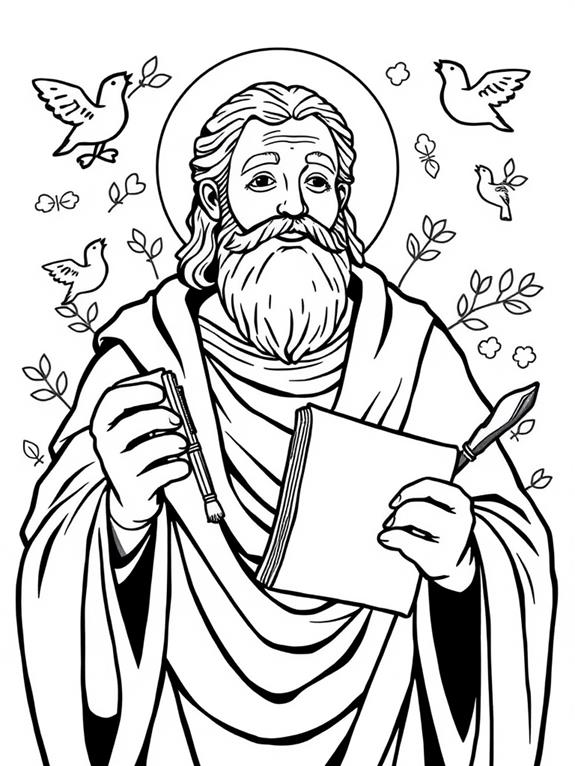 12 Apostle Paul Coloring Pages - Free To Download & Printable ...