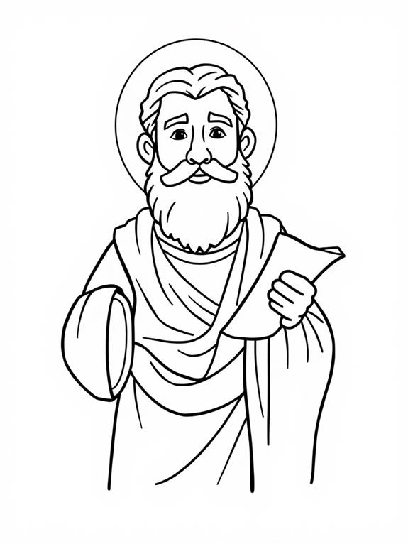 12 Apostle Paul Coloring Pages - Free To Download & Printable ...