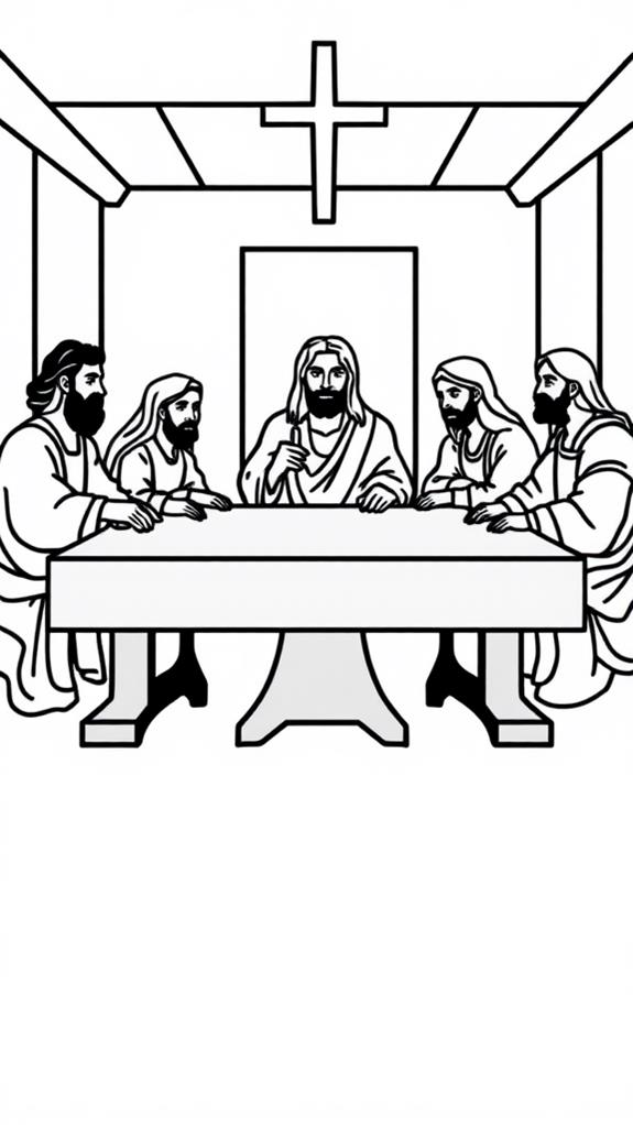 12 Last Supper Coloring Pages - Free To Download & Printable ...