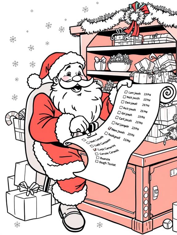 12 Santa Claus Coloring Pages - Free To Download - Encouraging Bible Verses