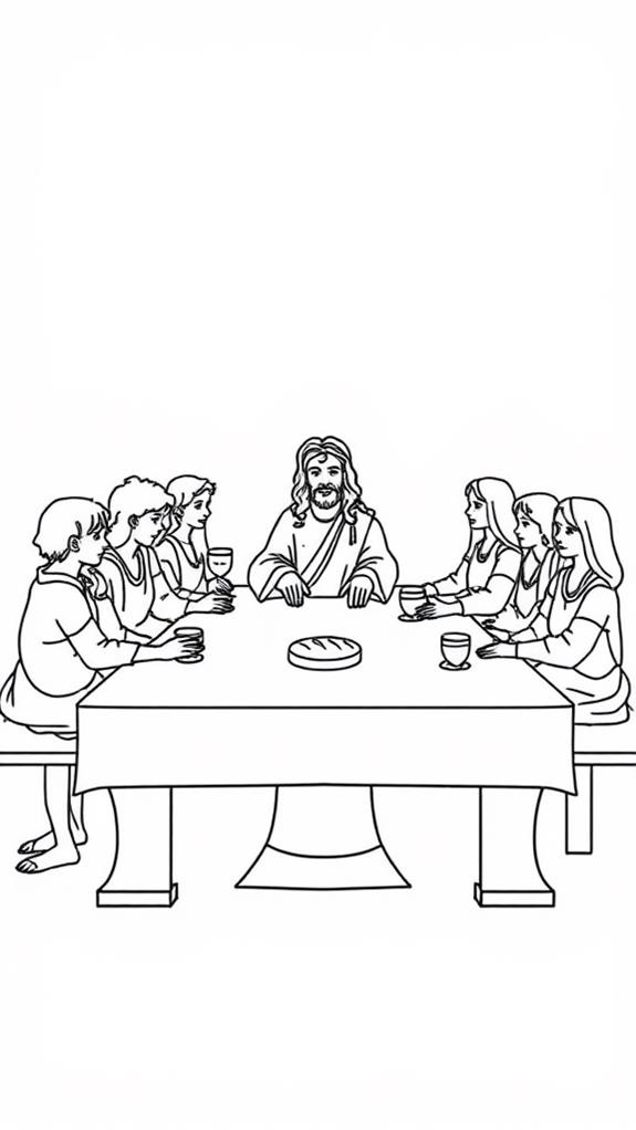 12 Last Supper Coloring Pages - Free To Download & Printable ...