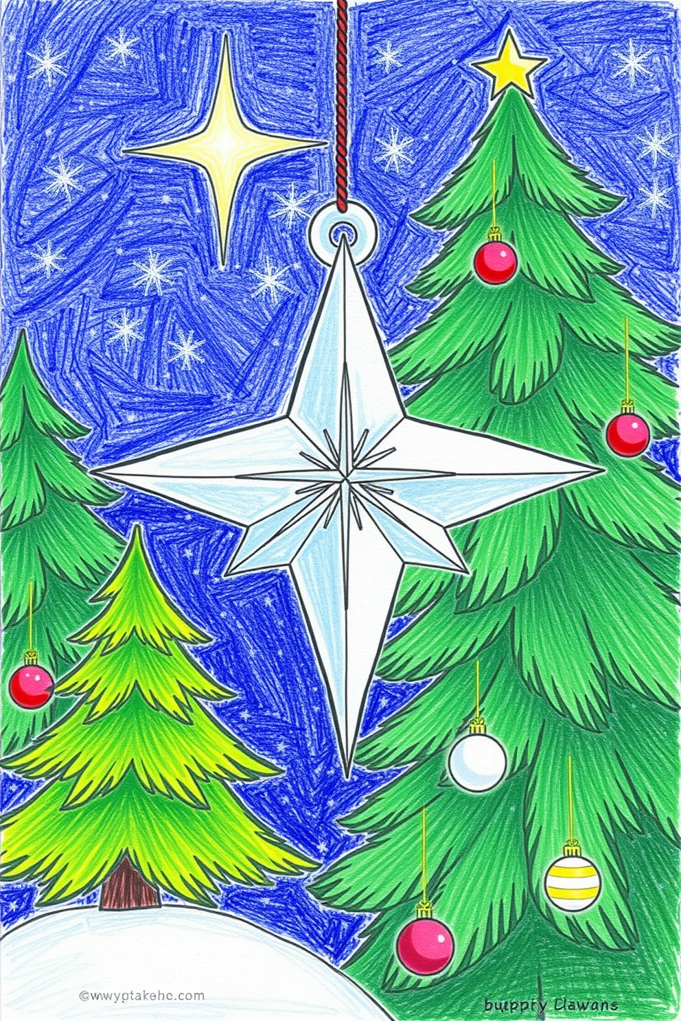 10+ Christmas Ornament Drawing Ideas: Various Styles & Skill Levels