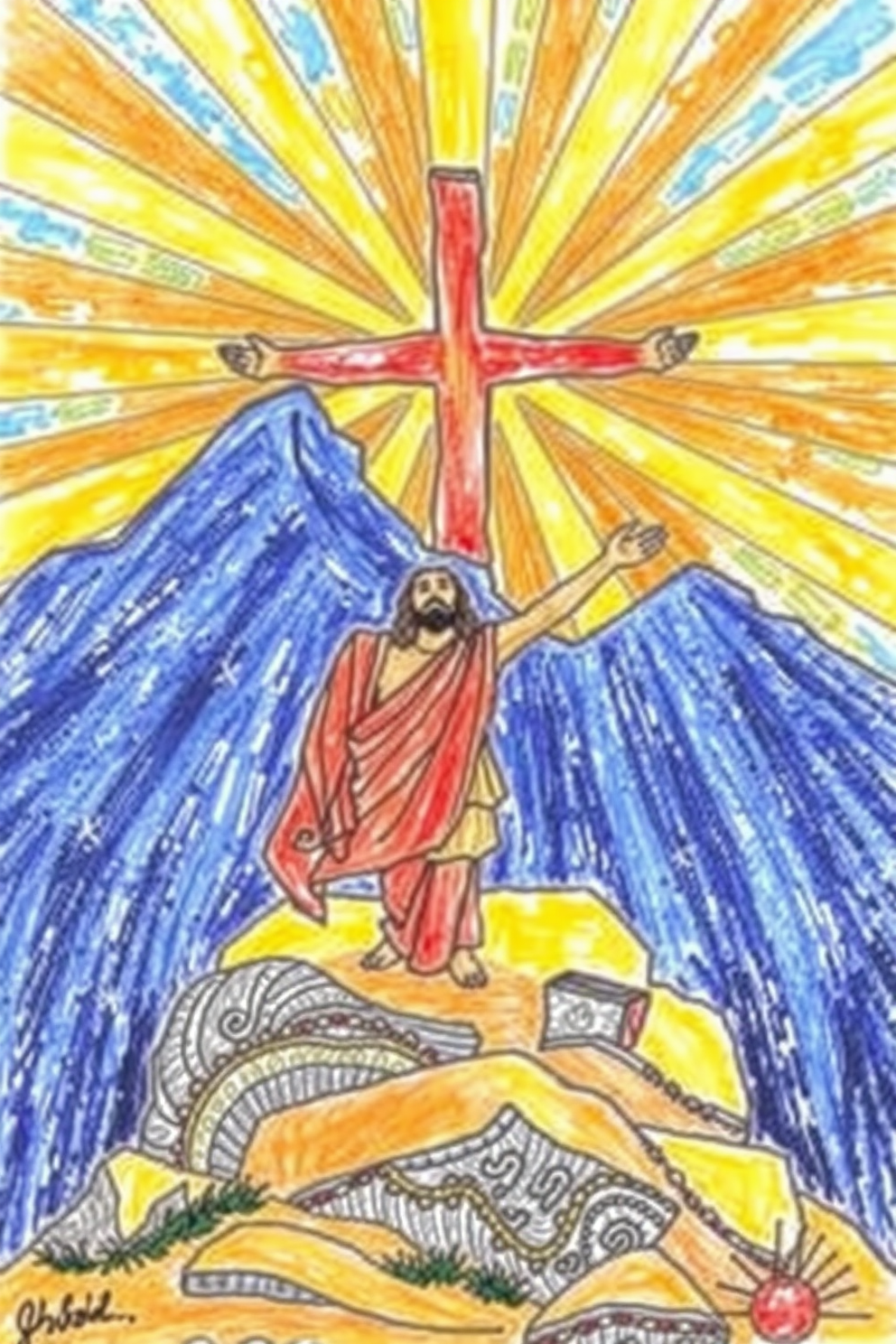 10+ Jesus Resurrection Drawing Ideas: Various Styles & Skill Levels