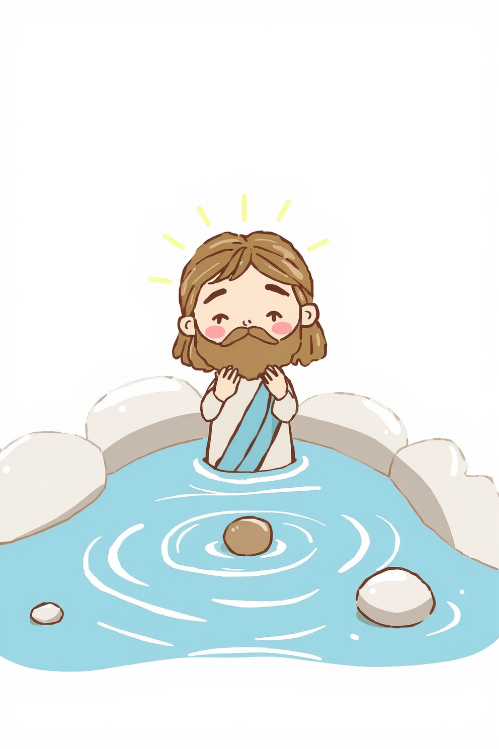 10+ Jesus Baptism Drawing Ideas: Various Styles & Skill Levels