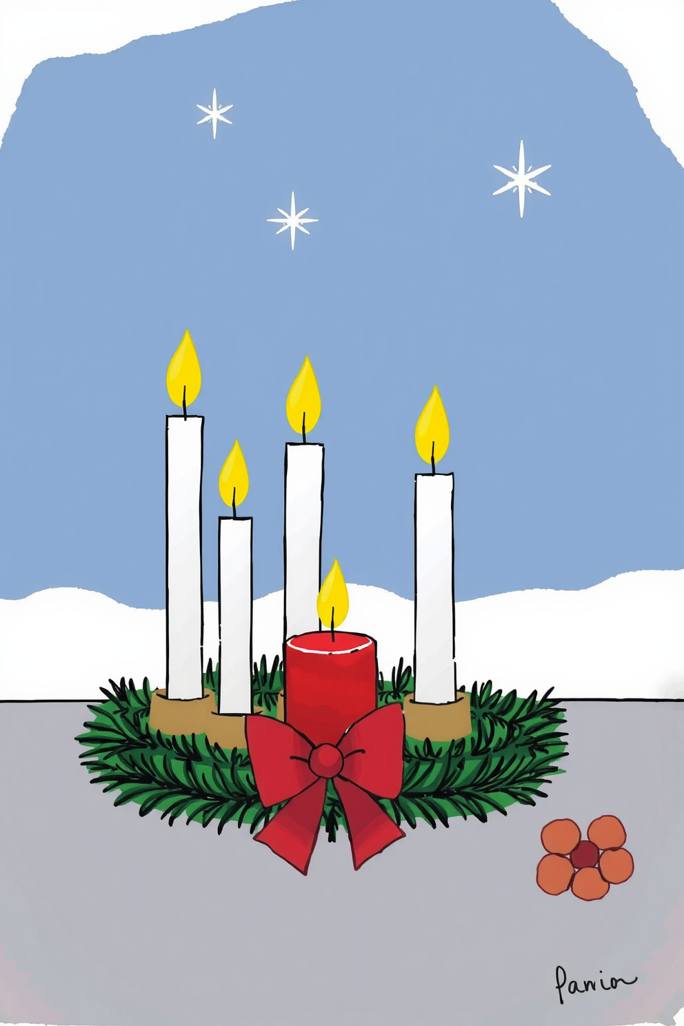 10+ Advent Candles Drawing Ideas: Various Styles & Skill Levels