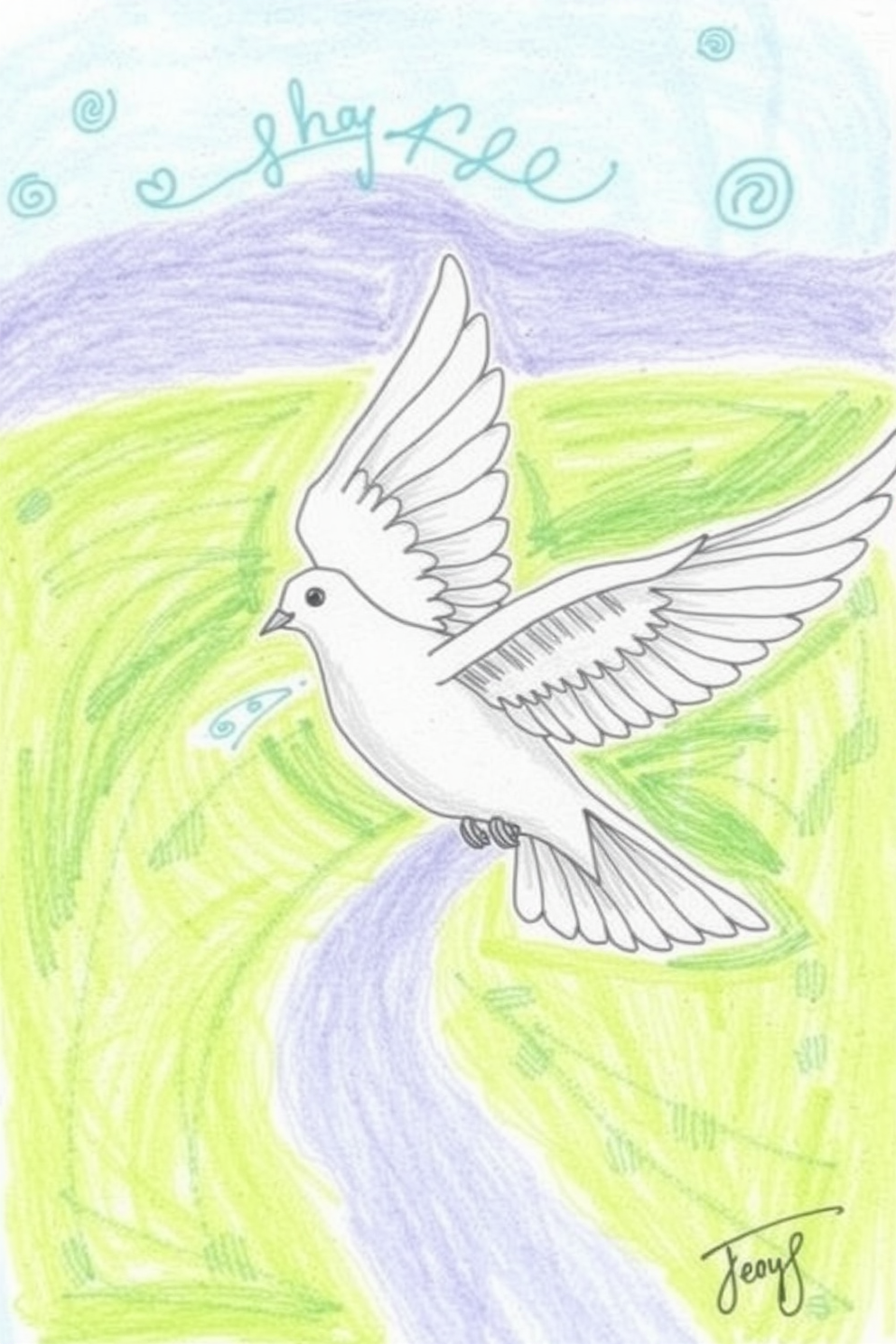 10+ Holy Spirit (Dove Imagery) Drawing Ideas: Various Styles & Skill Levels
