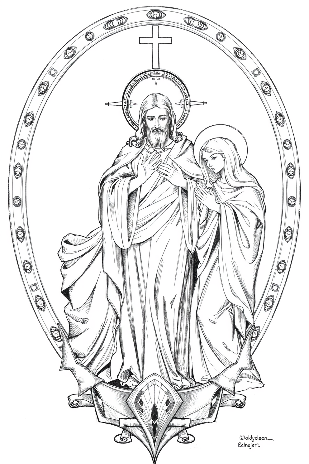 10+ Holy Trinity Drawing Ideas: Various Styles & Skill Levels