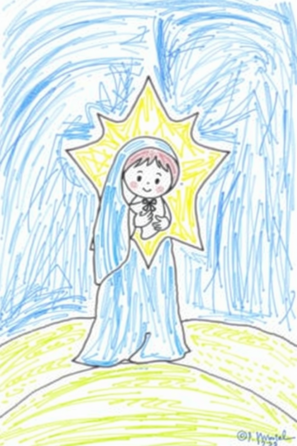 10+ Immaculate Conception Drawing Ideas: Various Styles & Skill Levels