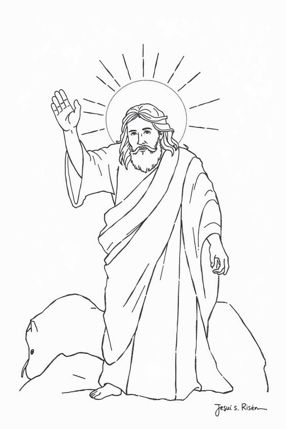 10+ Jesus Is Risen Drawing Ideas: Various Styles & Skill Levels