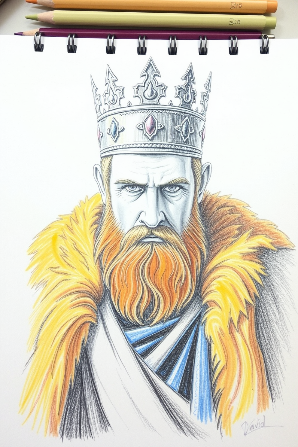 10+ King David Drawing Ideas: Various Styles & Skill Levels