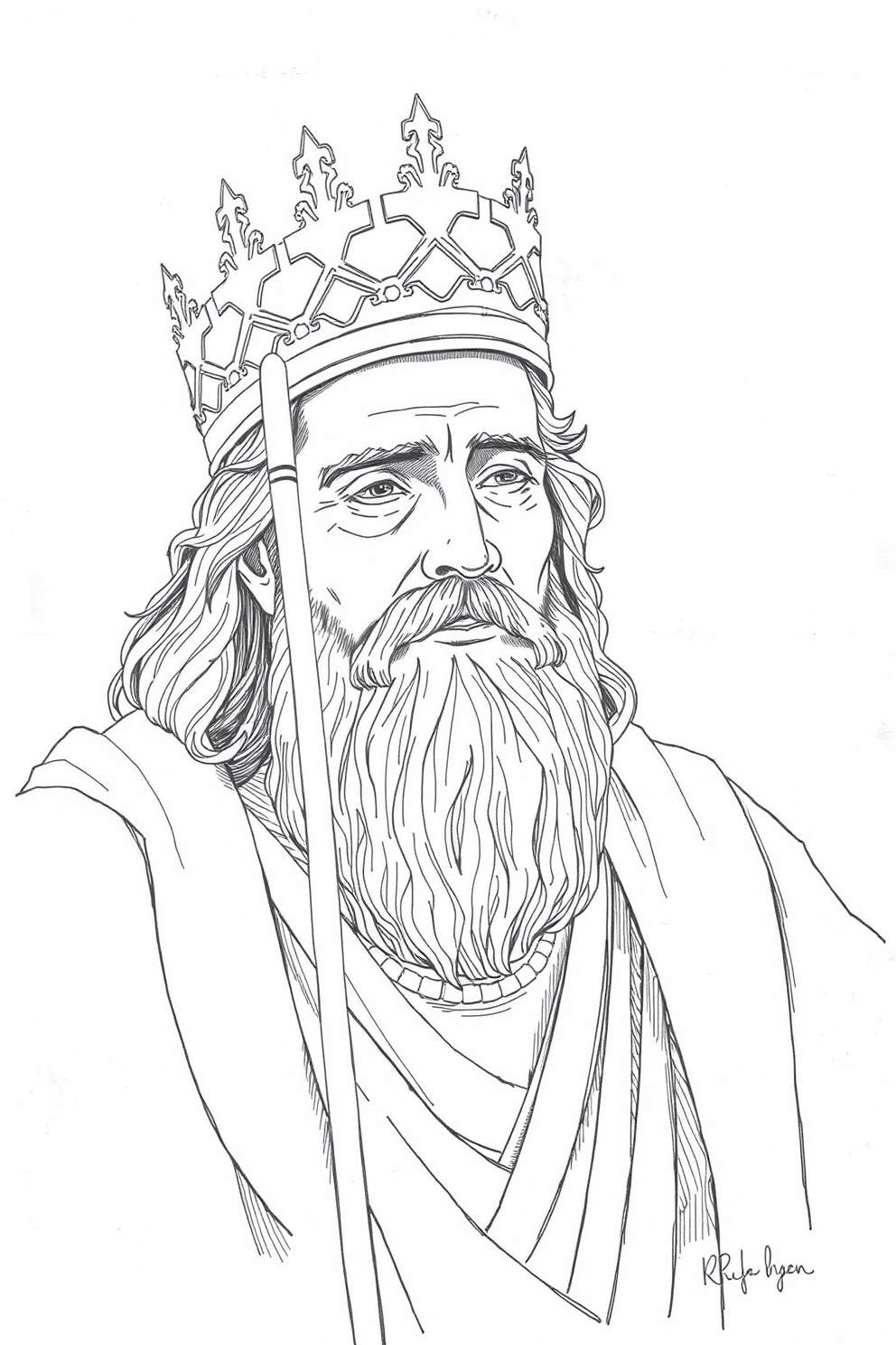 10+ King David Drawing Ideas: Various Styles & Skill Levels