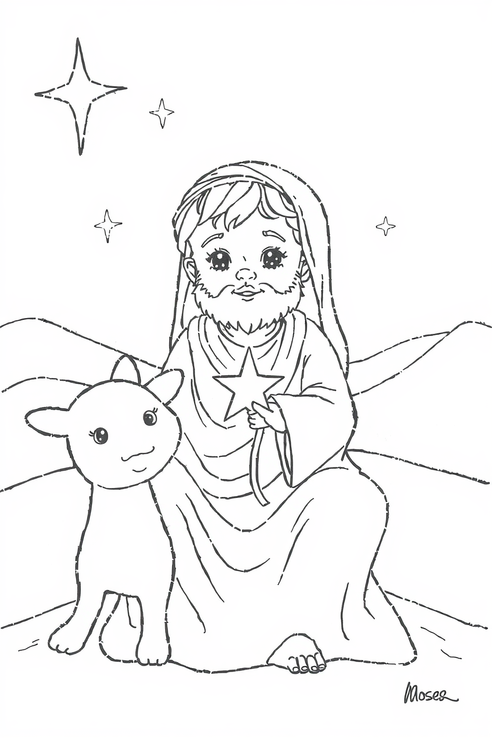 10+ Baby Moses Drawing Ideas: Various Styles & Skill Levels