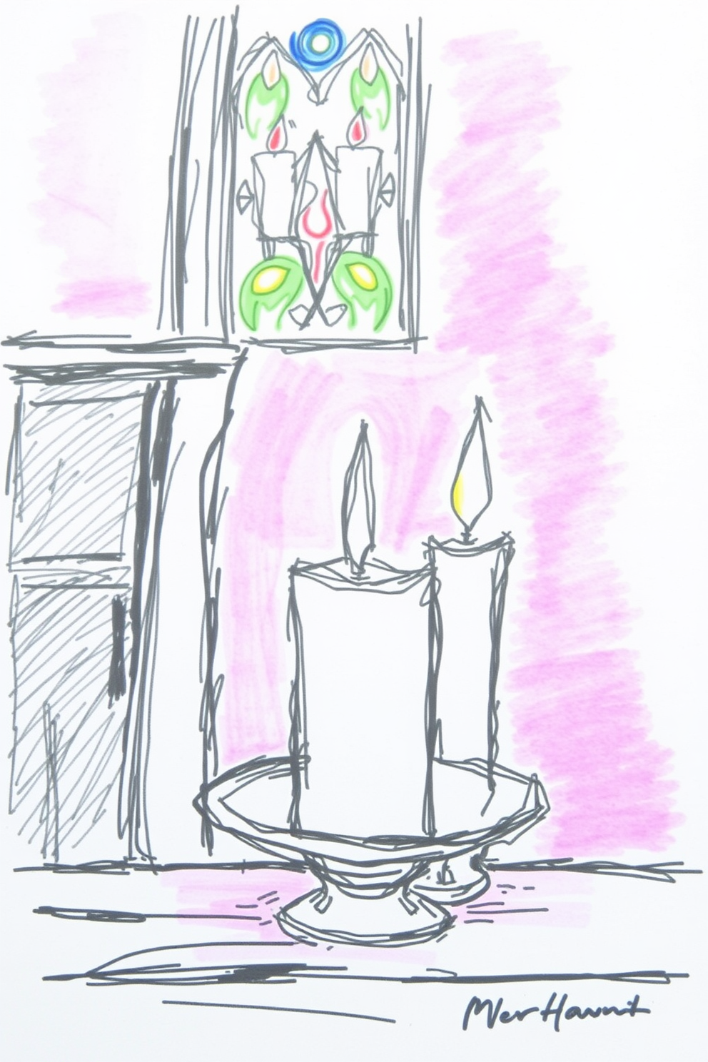 10+ Advent Candles Drawing Ideas: Various Styles & Skill Levels