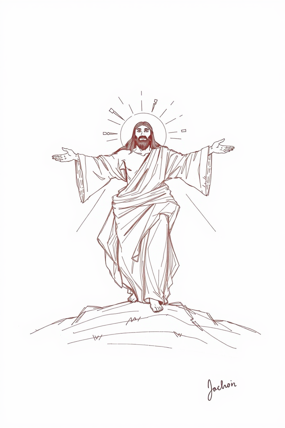 10+ Jesus Resurrection Drawing Ideas: Various Styles & Skill Levels