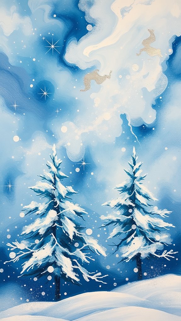 12 Captivating Winter Wonderland Scenes Painting Styles - Encouraging ...