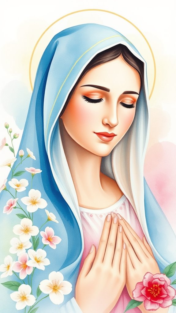 12 Free Virgin Mary Images in Stunning Styles for You - Encouraging ...