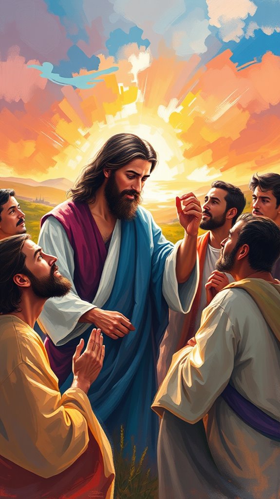 12 Stunning Paintings of Jesus Healing the Blind Man - Encouraging ...