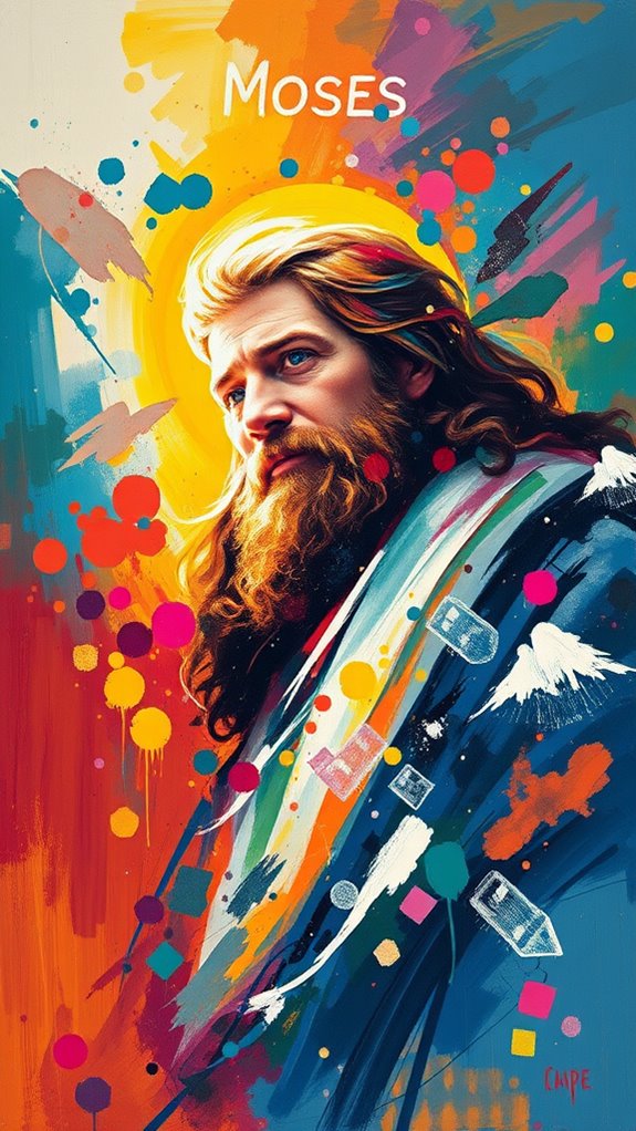 12 Stunning Moses Paintings in Diverse Styles - Encouraging Bible Verses