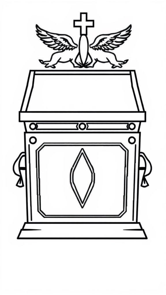 12 Ark Of The Covenant Coloring Pages - Printable & Free To Download ...