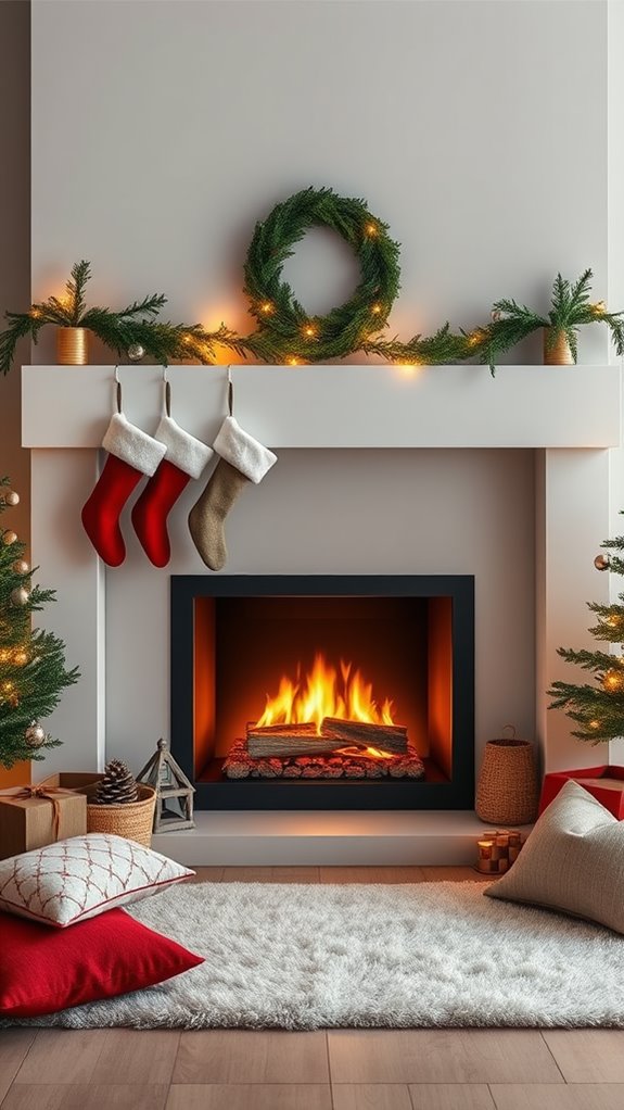 12 Free Christmas Fireplace Scene Images to Inspire Your Holiday ...
