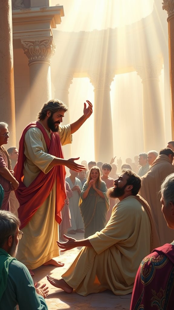 12 Stunning Paintings of Peter and John Healing a Lame Man ...