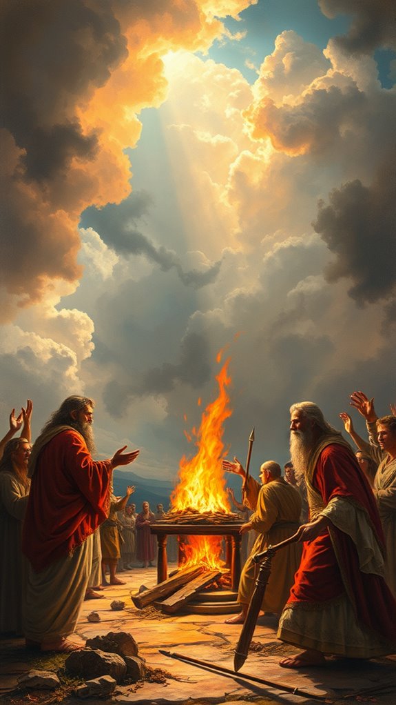 12 Stunning Elijah and the Prophets of Baal Paintings - Encouraging ...