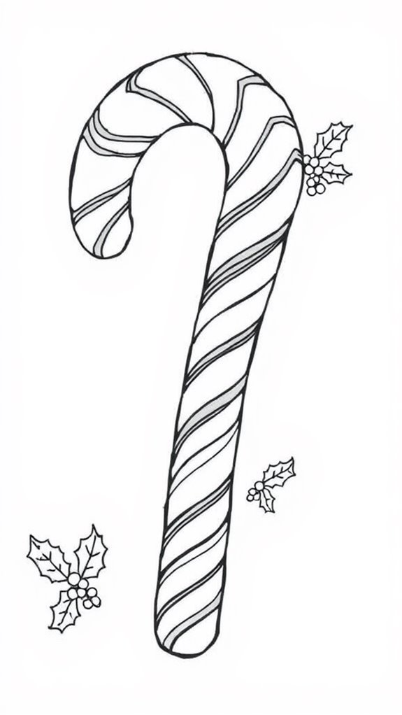 12 Candy Cane Coloring Pages - Printable & Free To Download ...