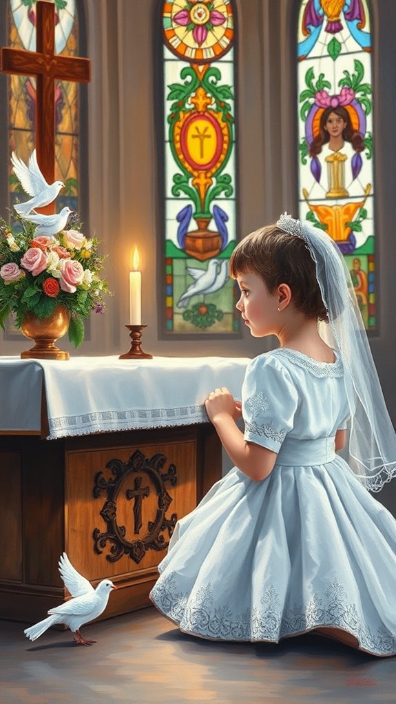 12 Stunning First Communion Paintings: Unique Styles - Encouraging ...