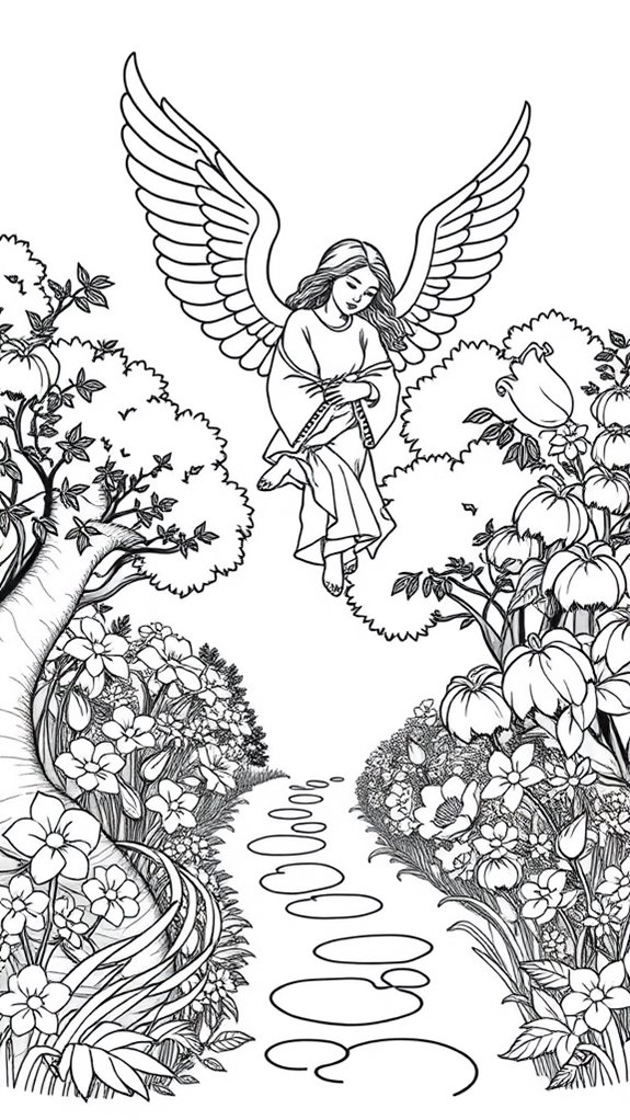 12 Gabriel Visits Mary Coloring Pages - Printable & Free To Download ...
