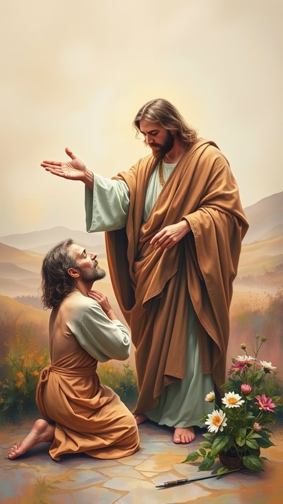 12 Stunning Paintings of Jesus Healing the Leper - Encouraging Bible Verses