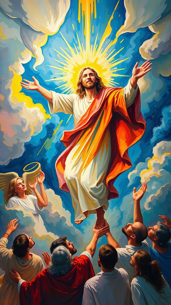 12 Stunning Jesus' Ascension Paintings in Various Styles - Encouraging ...
