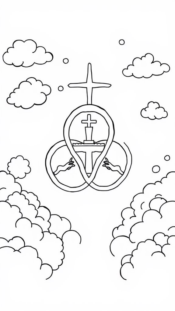 Trinity Symbols Holy Spirit Symbol Clip Clipart Knot Christian Coloring ...