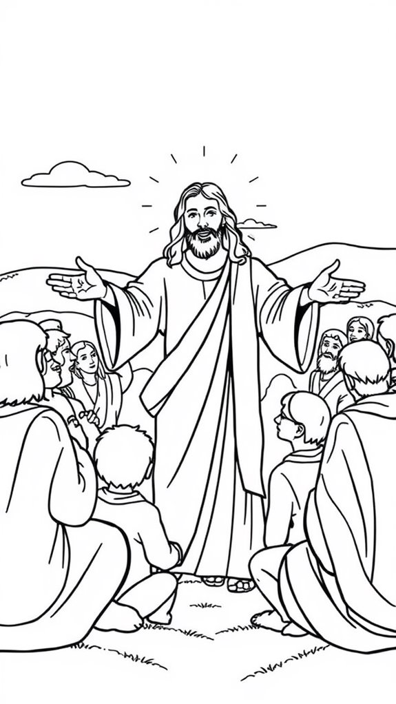 12 Jesus Appears To The Disciples Coloring Pages - Printable & Free To ...