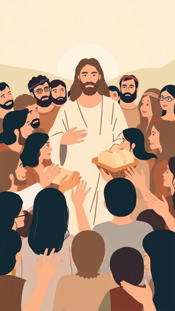12 Free Jesus Feeds The 5000 Clipart Images for You - Encouraging Bible ...