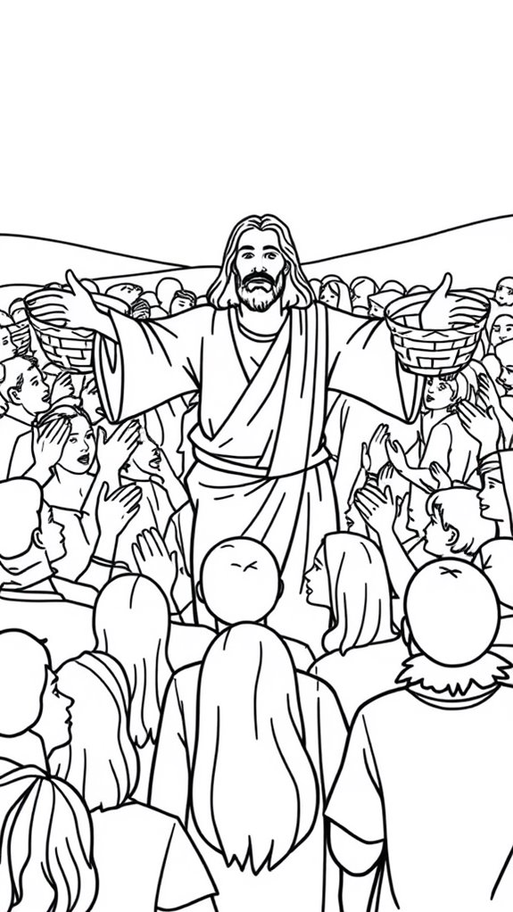 12 Free Jesus Feeds The 5000 Clipart Images for You - Encouraging Bible ...