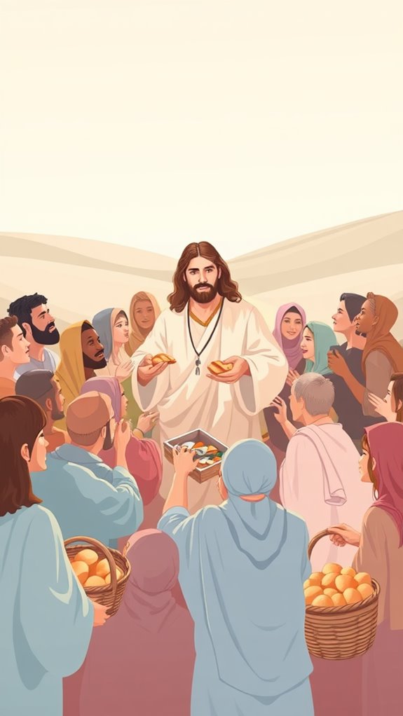 12 Free Jesus Feeds The 5000 Clipart Images for You - Encouraging Bible ...