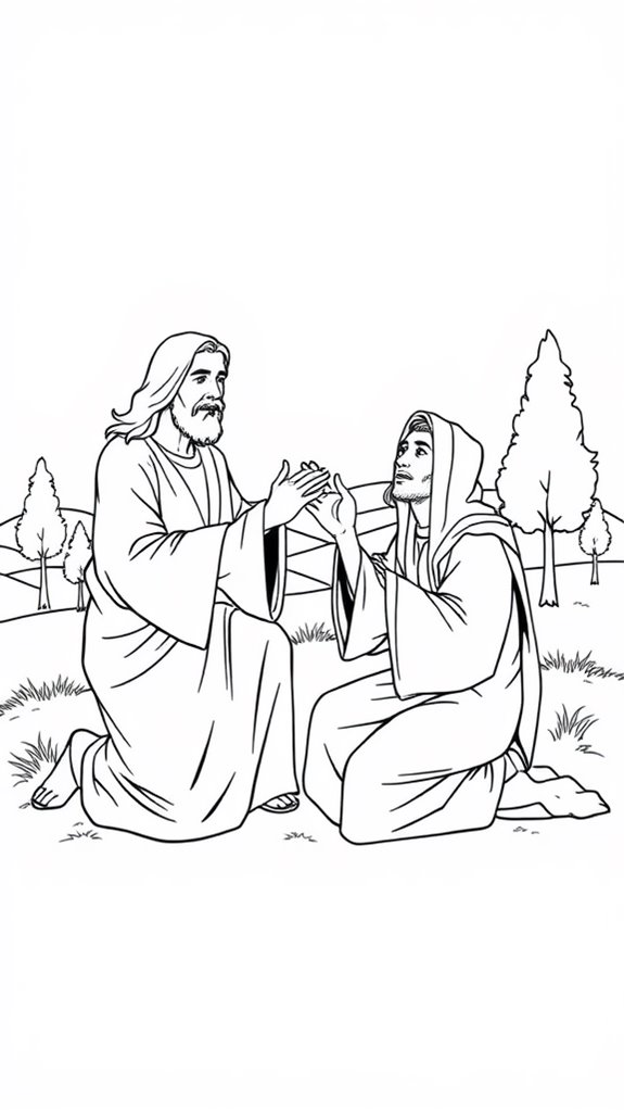 12 Jesus Heals The Blind Man Coloring Pages - Printable & Free To ...