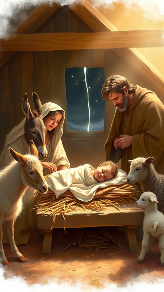 12 Stunning Jesus In The Manger Paintings - Encouraging Bible Verses