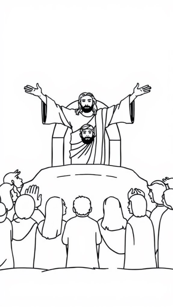 12 Jesus Raises Lazarus Coloring Pages - Printable & Free To Download ...