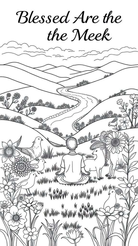 12 Beatitudes Coloring Pages - Printable & Free To Download ...