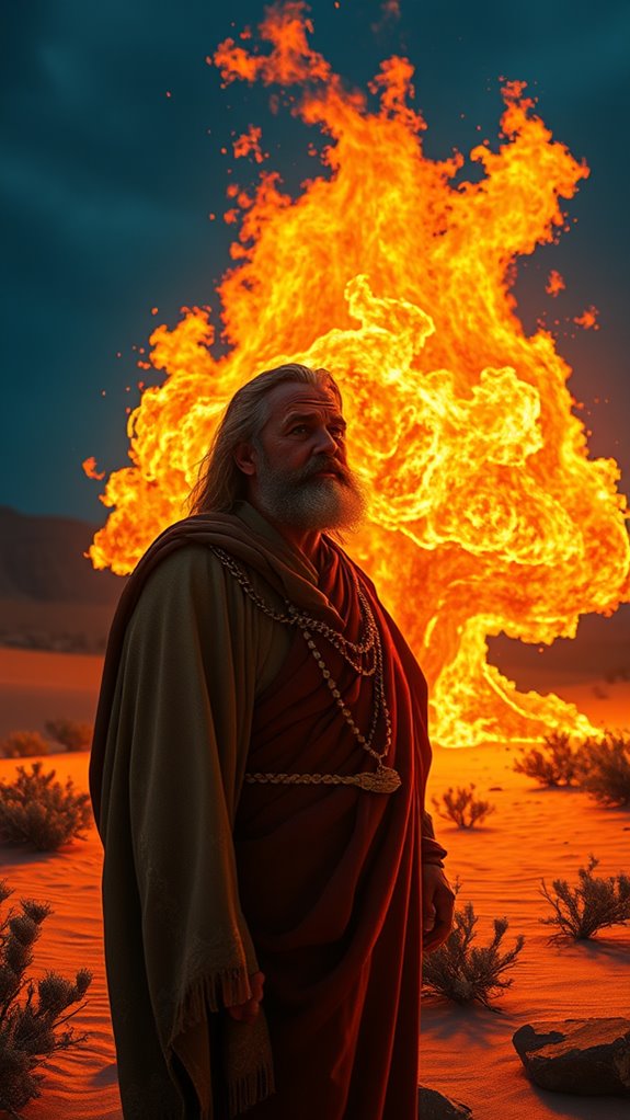 12 Free Moses And The Burning Bush Images in Various Styles ...