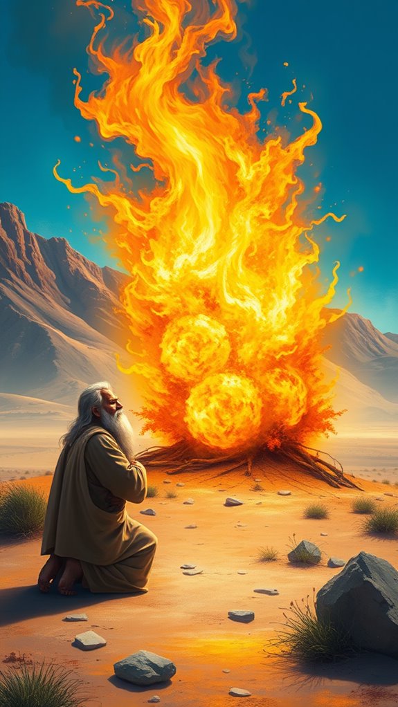 12 Free Moses And The Burning Bush Images in Various Styles ...