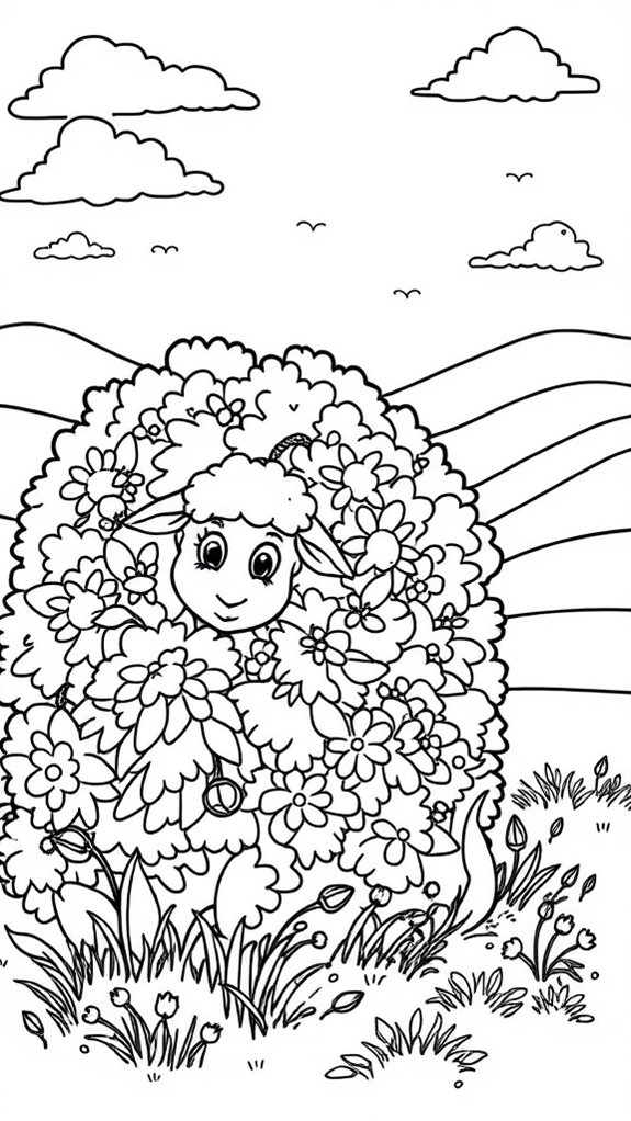 12 Lost Sheep Coloring Pages - Printable & Free To Download ...