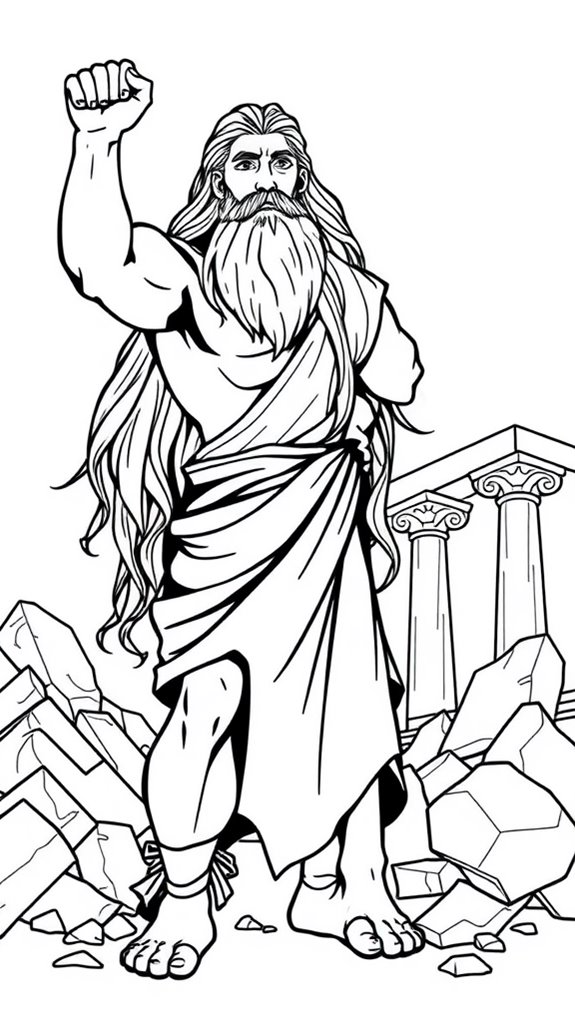 12 Samson Coloring Pages - Printable & Free To Download - Encouraging ...