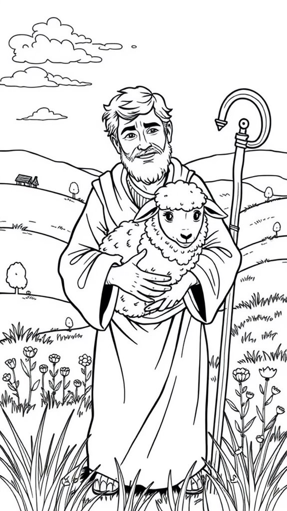 12 Lost Sheep Coloring Pages - Printable & Free To Download ...