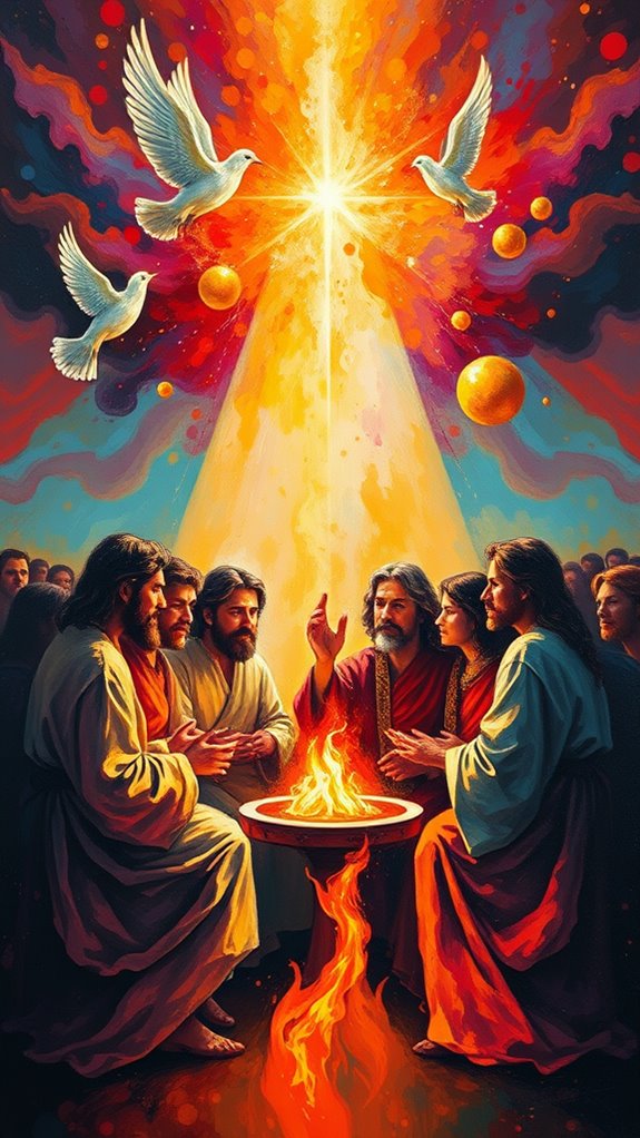 12 Stunning Pentecost Paintings in Unique Styles - Encouraging Bible Verses