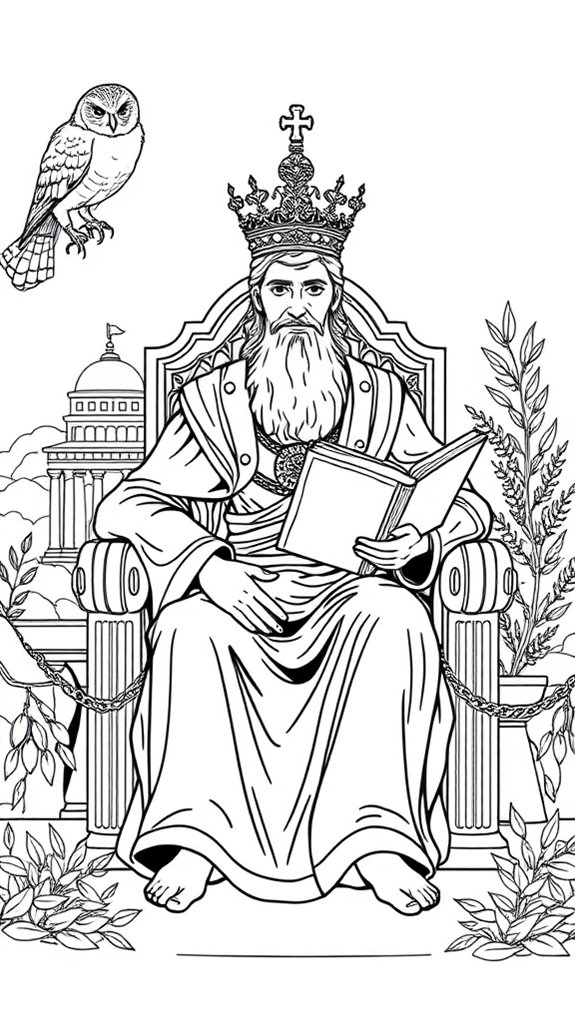 Solomon Bible Wisdom King Temple Kids Wise Sunday School Activities ...