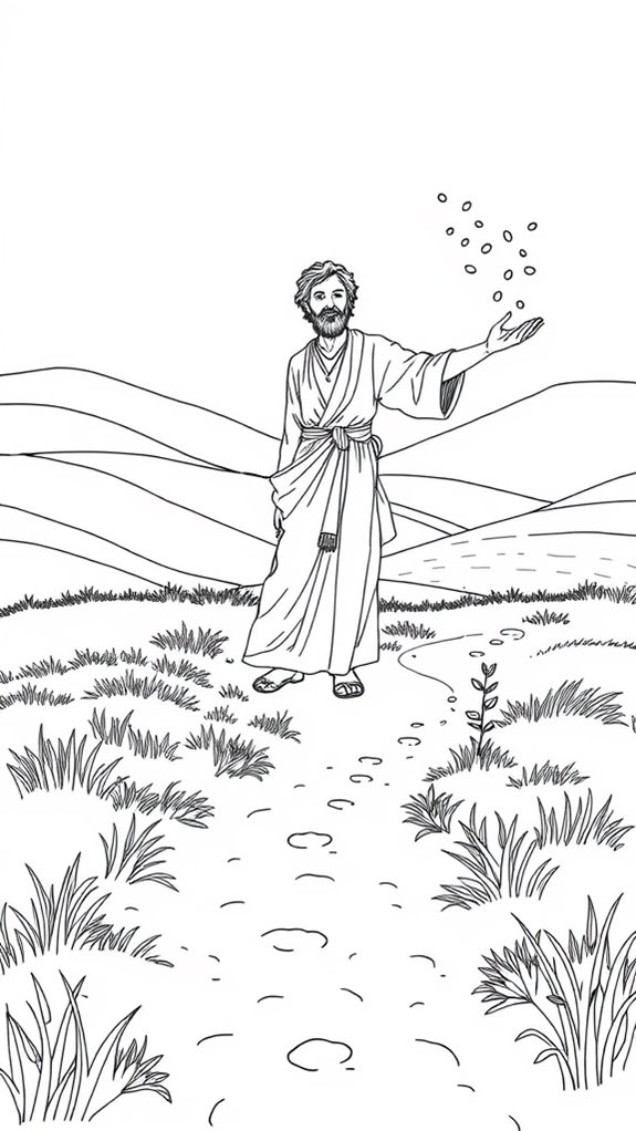 12 Parable Of The Sower Coloring Pages - Printable & Free To Download ...